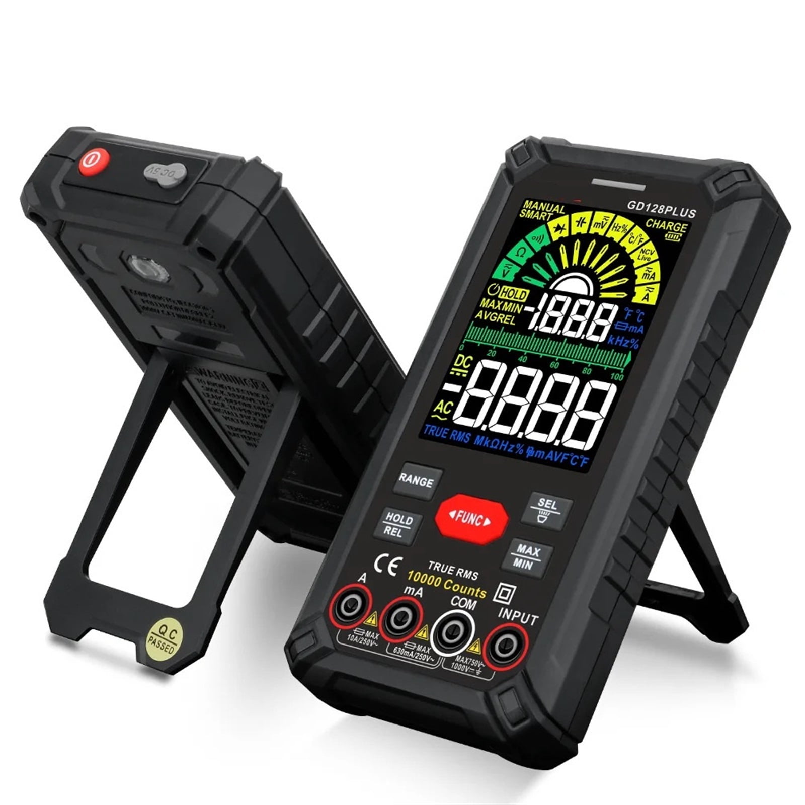 Professional Digital Multimeter True RMS Capacitance Tester ...