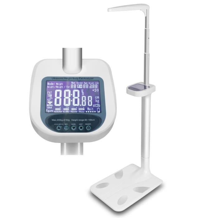 Professional Digital Physicians Scale, 440lbs Capacity Ultrasonic ...