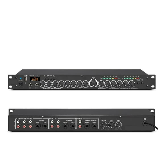 Professional Digital Reverberation Multi Effect DSP Processor Processor ...