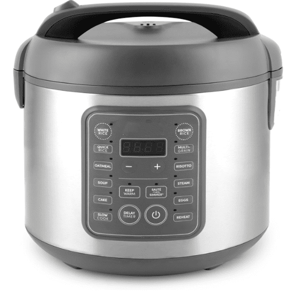 Professional Digital Rice Cooker, 10-Cup (Uncooked) / 20-Cup (Cooked ...
