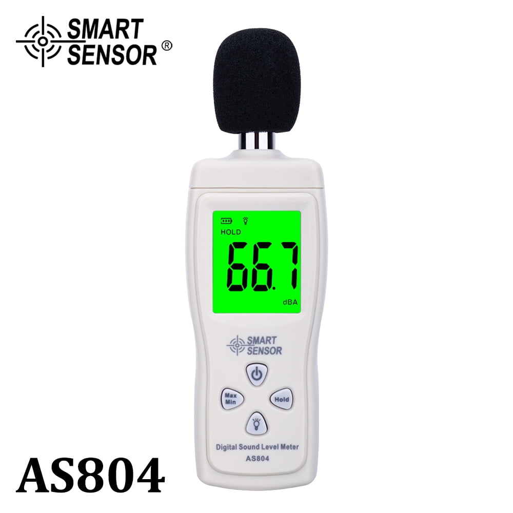 Professional Digital Sound Level Meter Noise Tester Decibel Meter ...