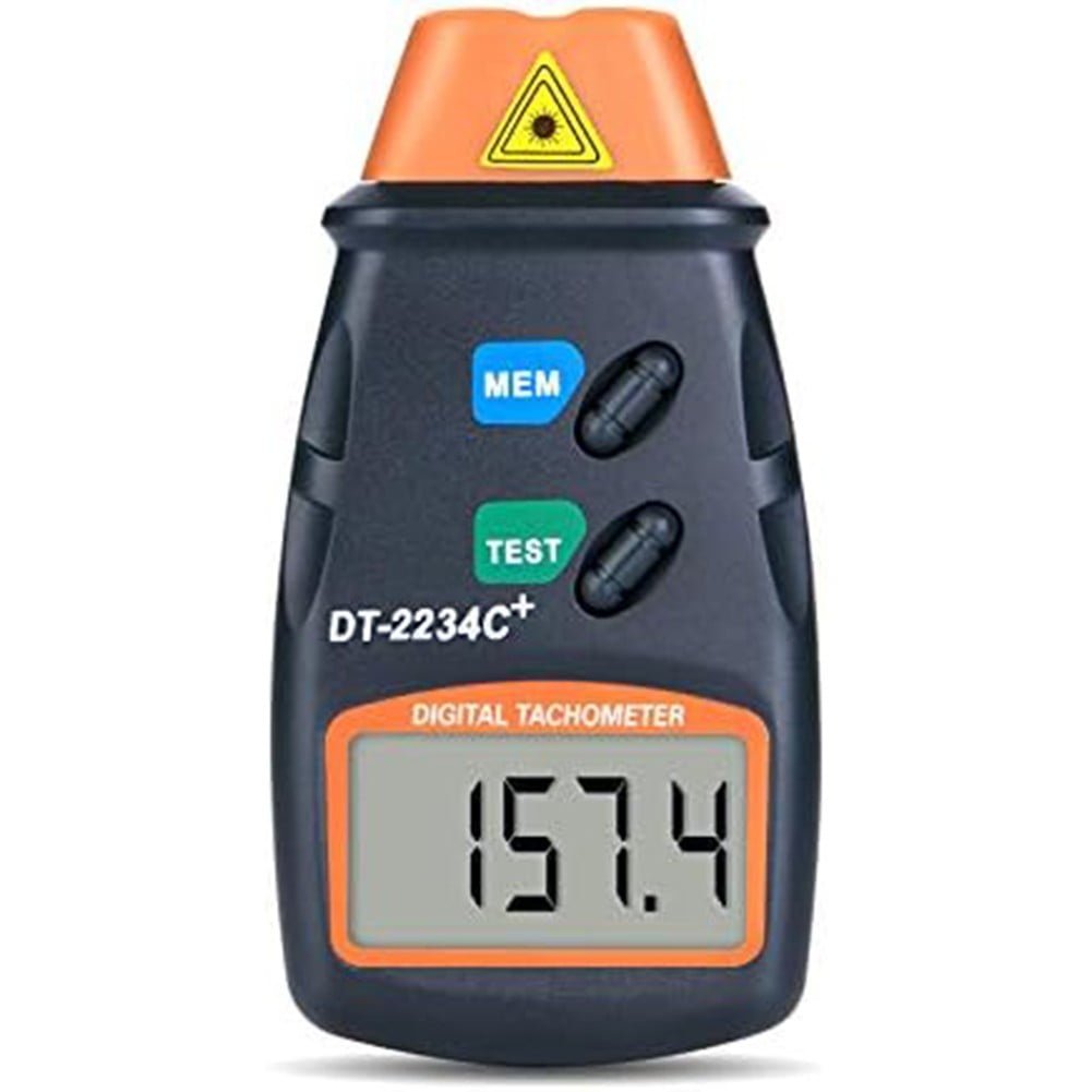 Professional Digital Tachometer DT2234 C+Mini Tachometer Non-Contact ...