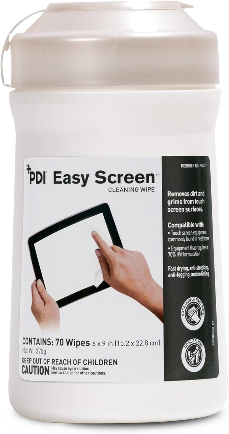 Professional Disposables Easy Screen Cleaning Wipe 6 in. x 9 in. (3 ...