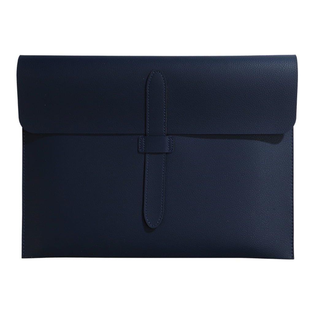 Professional Document Organiser Bag Letter Size Leather Folder File ...