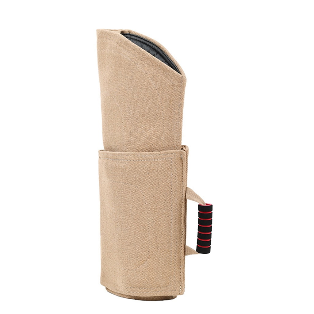 Professional Dog Biting Sleeve with Handle Safe Biting Jutes Tugs for ...
