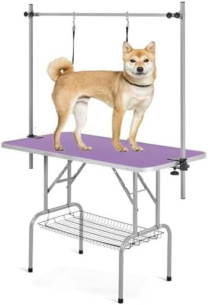 Professional Dog Pet Grooming Table Adjustable Heavy Duty Portable w ...