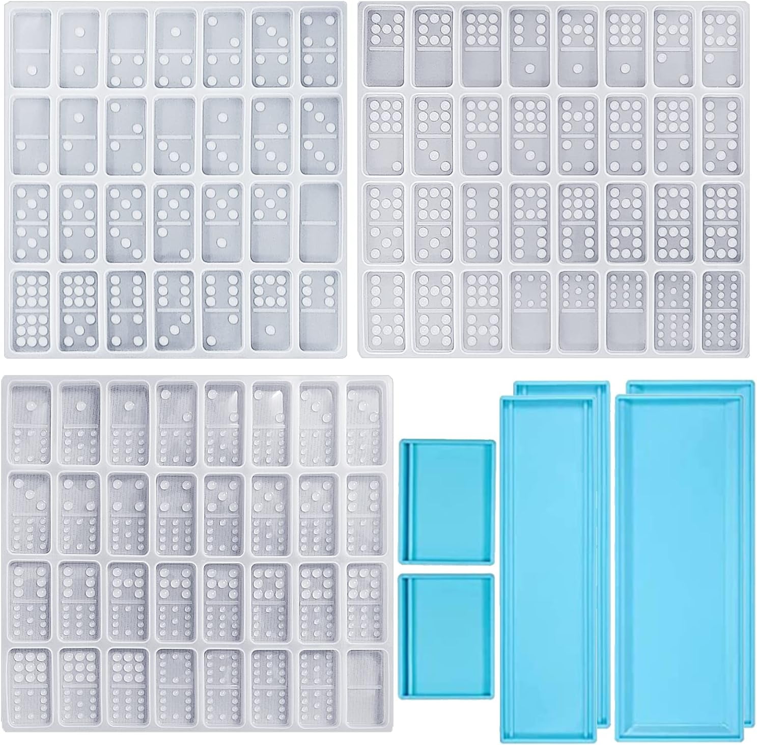 Professional Domino Molds, Super Value Package: Includes 1 Set Of ...