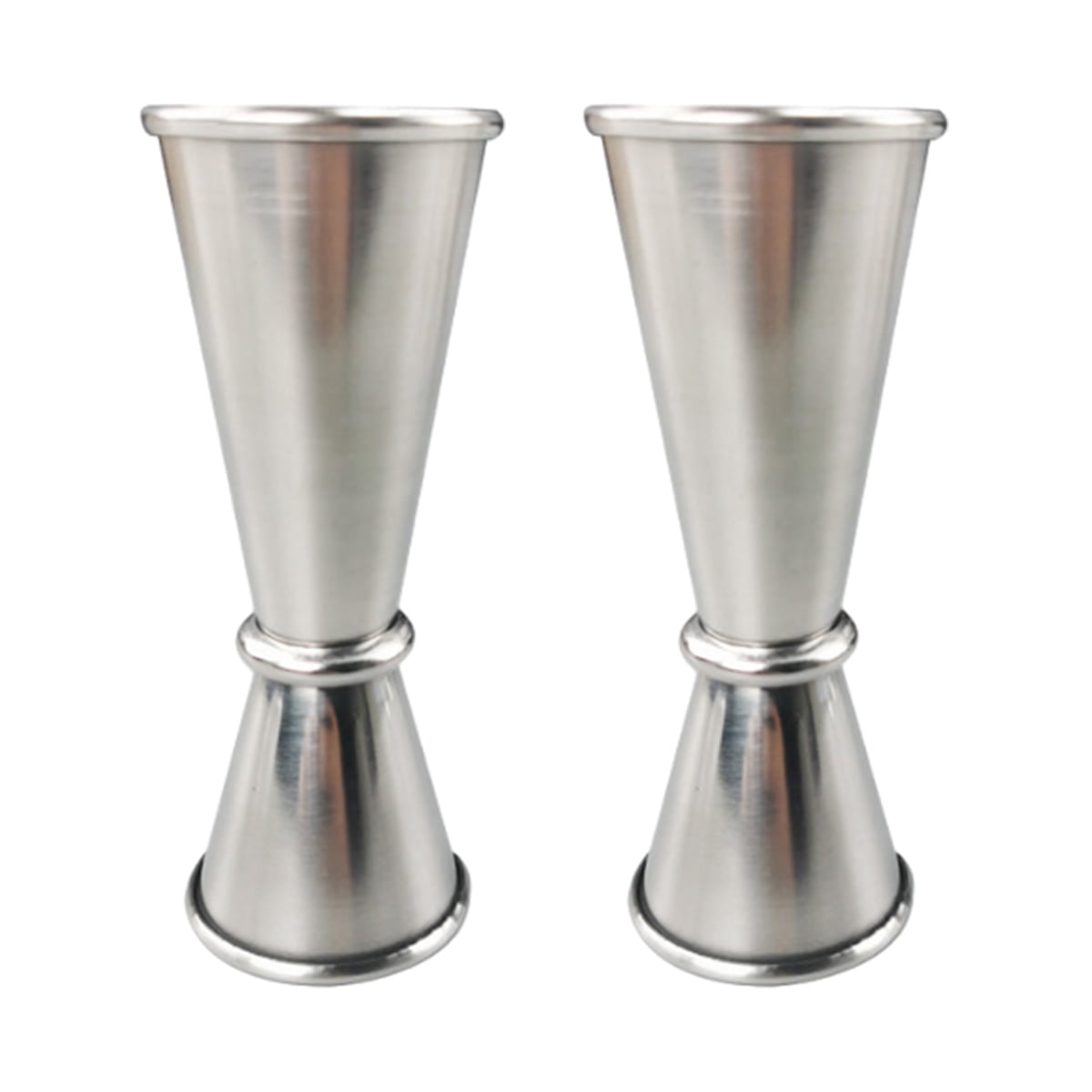 Professional Double Jigger Set, Stainless Steel Ensures Durability And ...