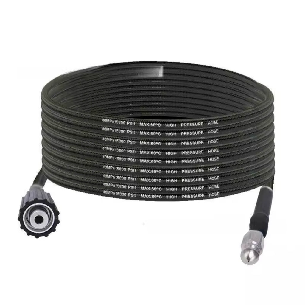 Professional Drain Unblocking Tool 6+1 Nozzle Attachments and 15 Meter ...