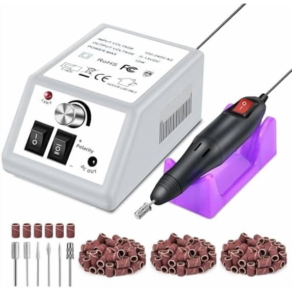 Professional Drill Machine Kit - Low Noise Vibration with 156 count ...