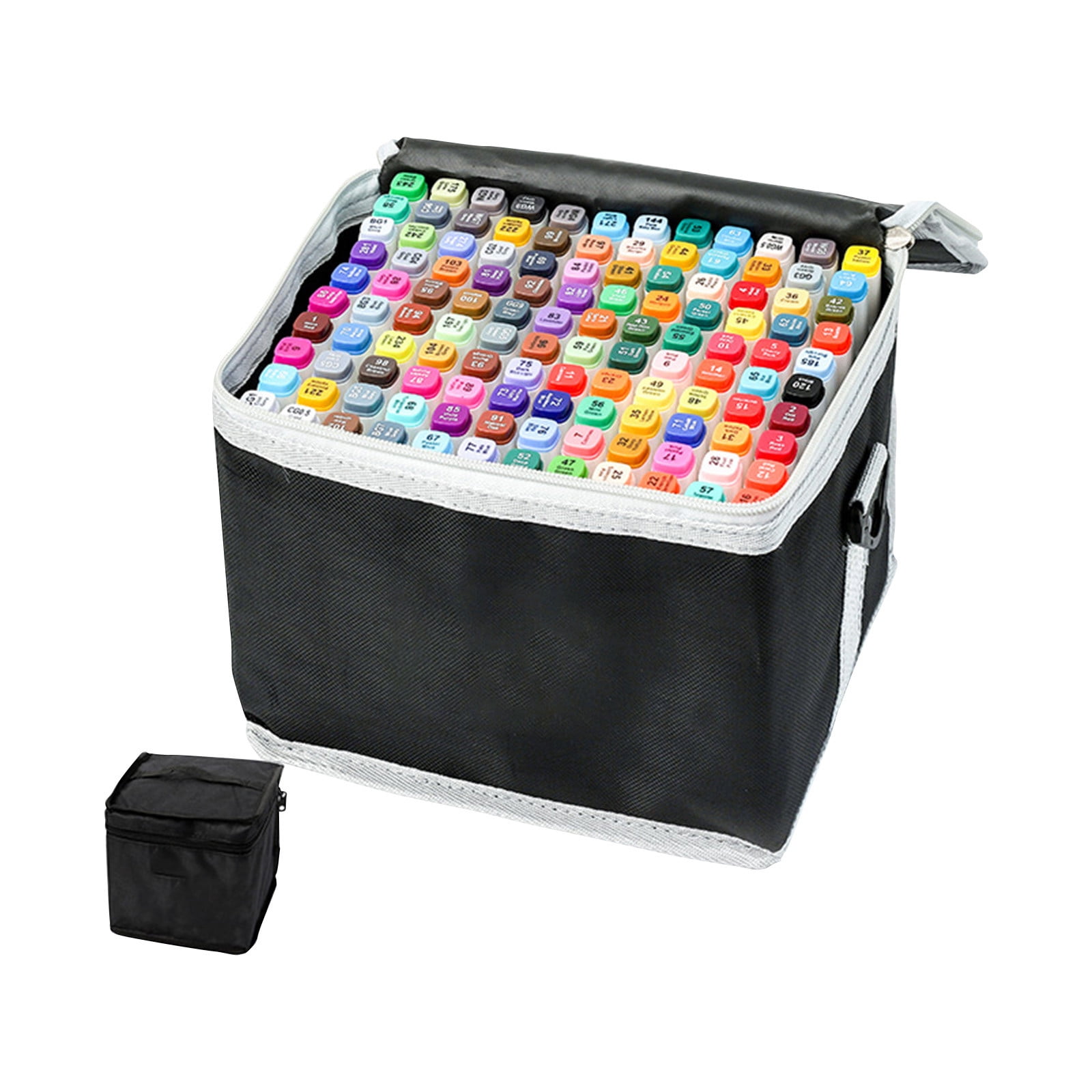 Professional Dual Tip Alcohol Based Art Markers Set 168 Colors with ...