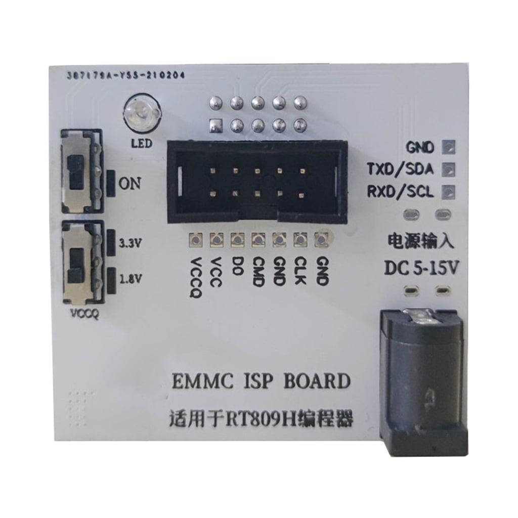 Professional EMMC ISP Board for RT809H Programmer Adapters Efficient ...