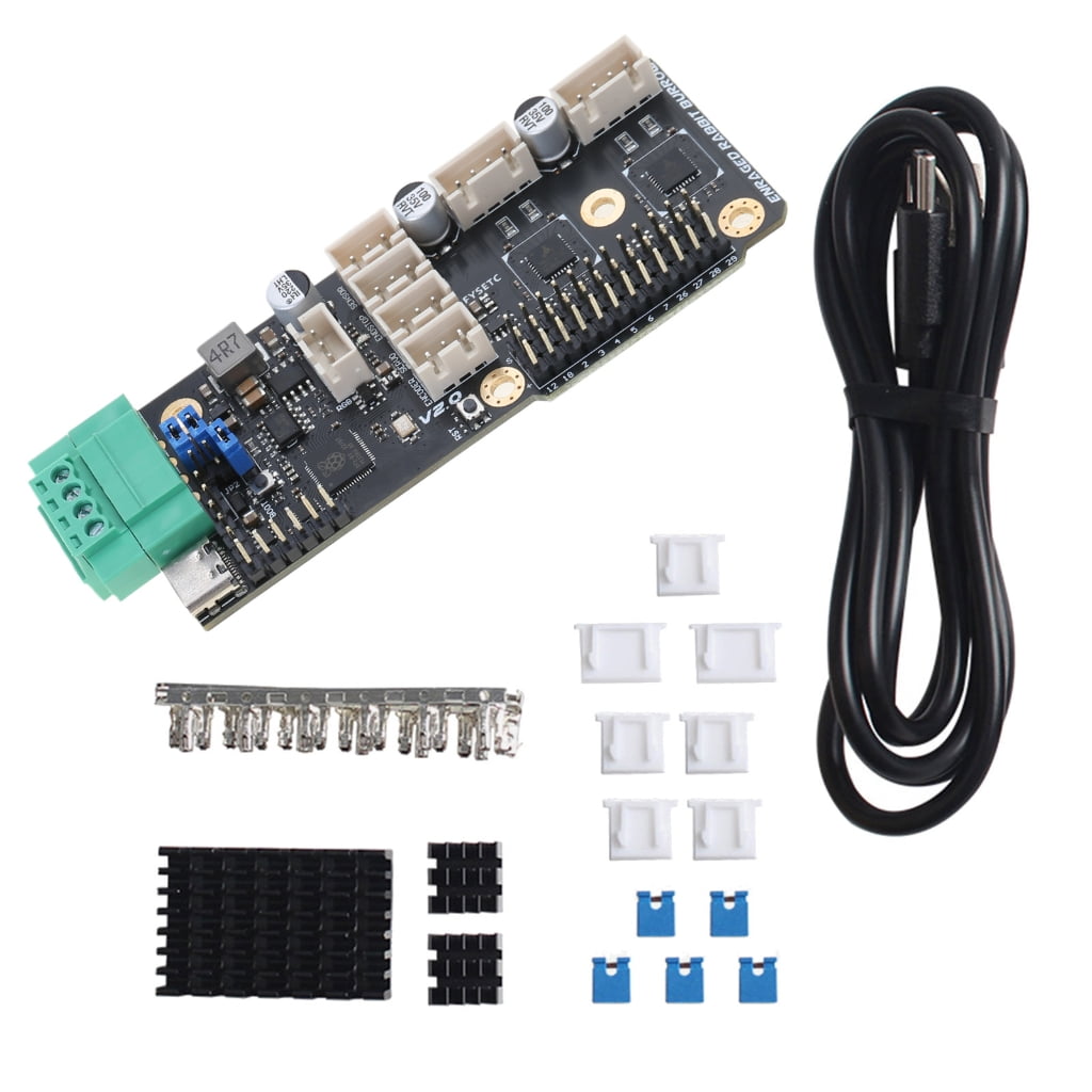 Professional ERB V2.0 Mainboard Kit With CANBUS Interfaces RP2040 TMC2209 Driver - Walmart.com