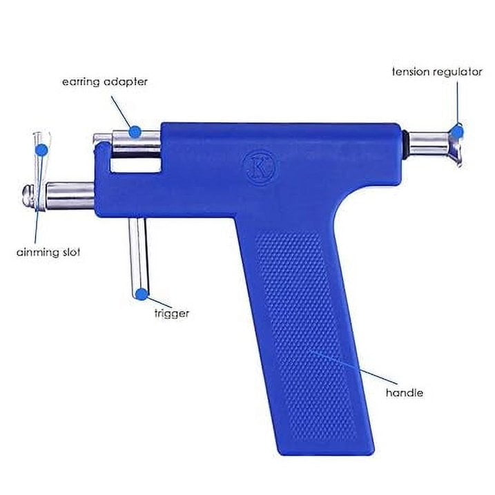 Professional Ear Piercing Gun Kit, Multi Purpose Ear Piercing Kit Nose ...