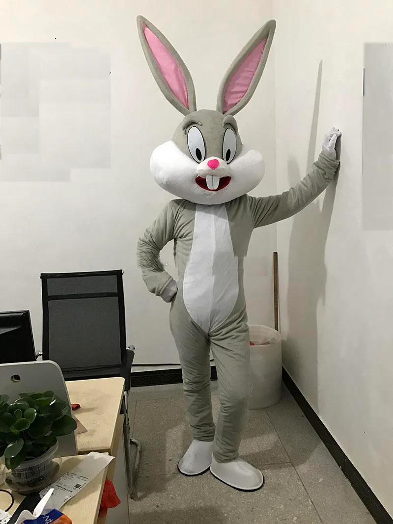 Professional Easter Bunny Mascot Costumes Rabbit and Bugs Bunny Adult ...