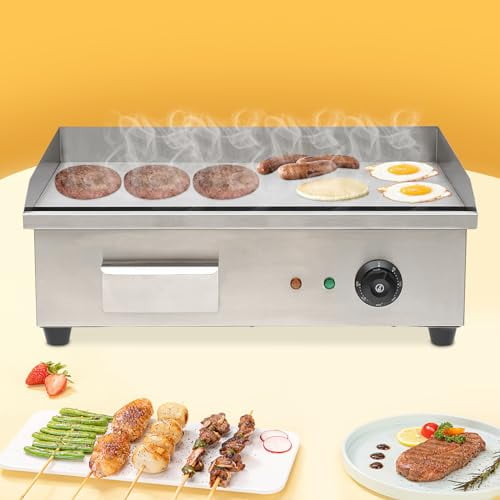 Professional Electric Griddle Commercial Electric Griddle Flat Top ...