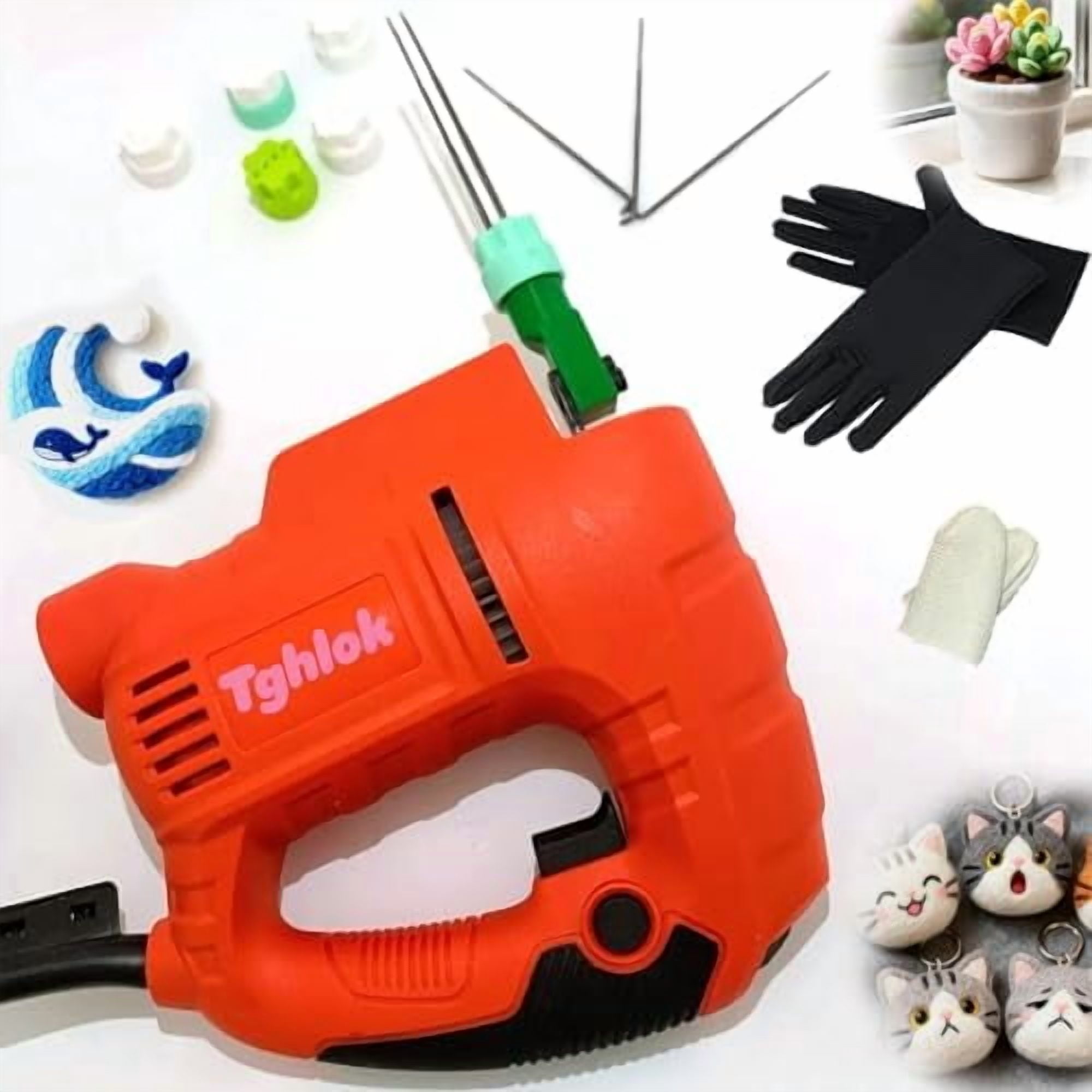Professional Electric Needle Felting Machine, Adjustable Speed, 1-7 ...