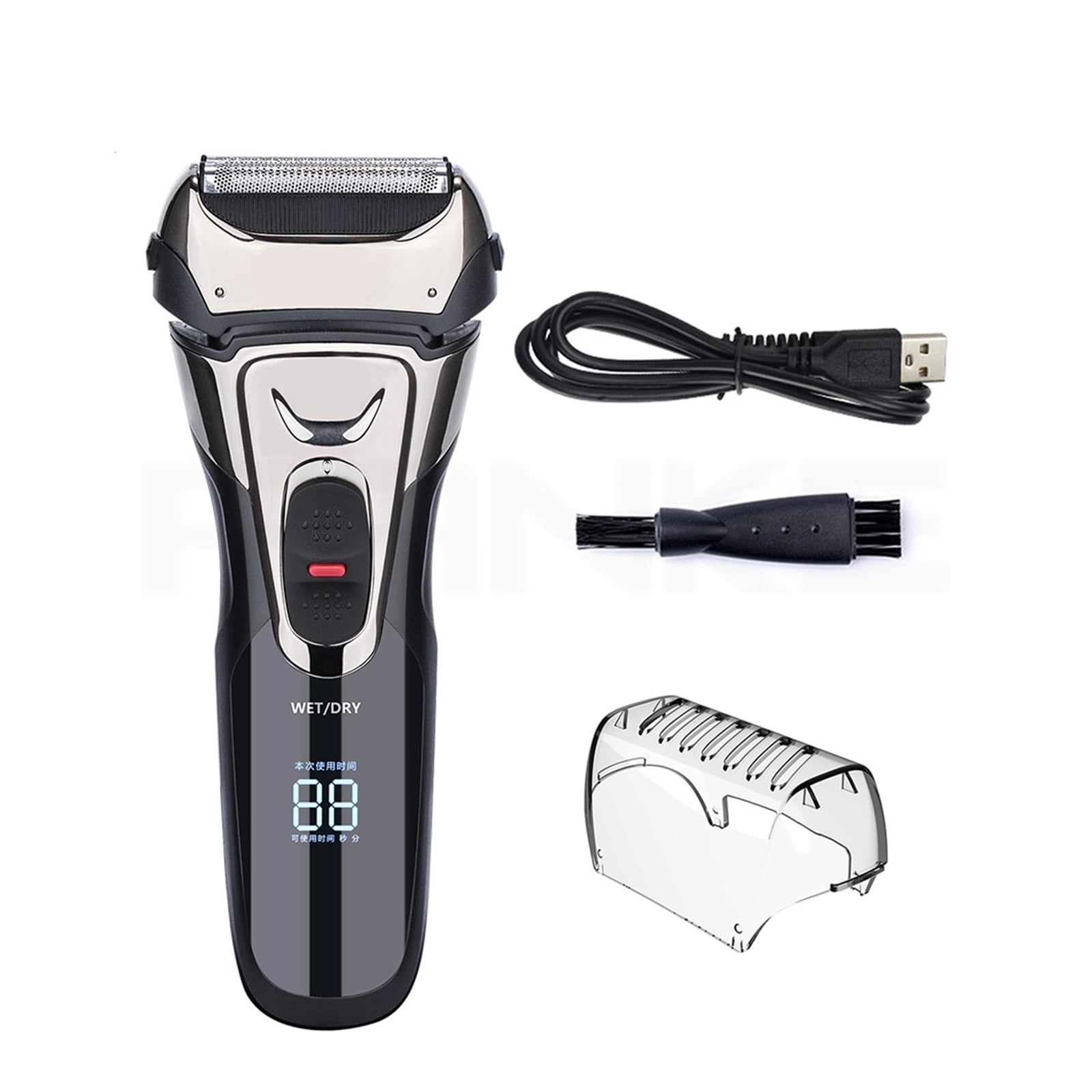 Professional Electric Shaver for Men Beard Shaving Machine USB ...