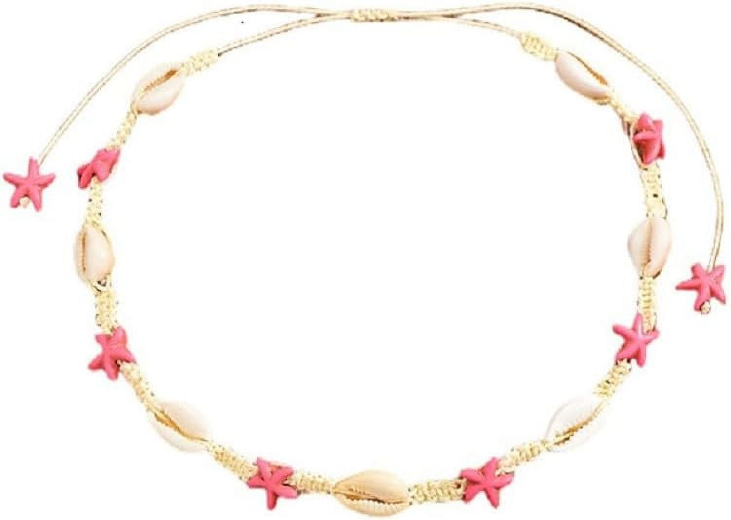 Professional Engineered Natural Shell Necklace Bracelet Anklet Set ...