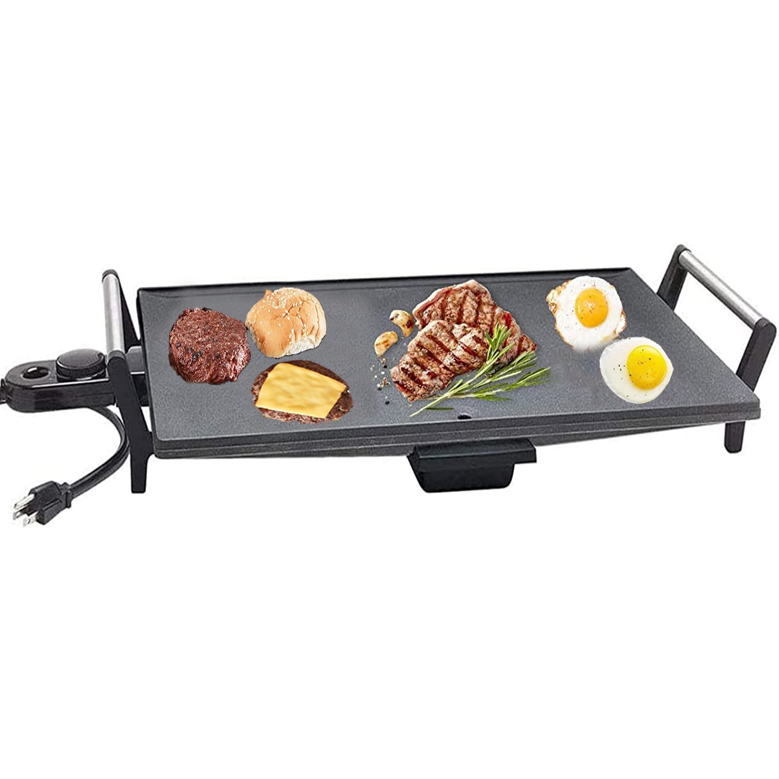 Professional Extra Large Nonstick Electric Griddle for Meats Seafood ...
