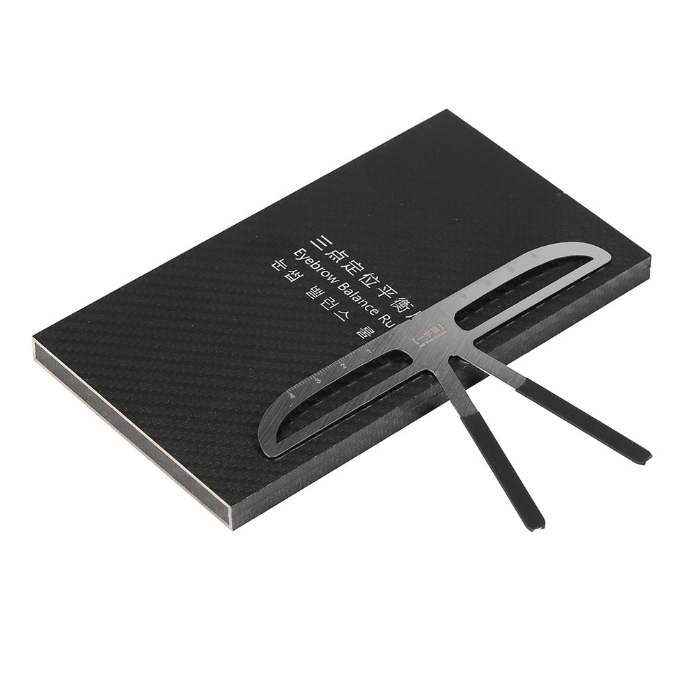 Professional Eyebrow Stencil Template Shaping Define Ruler Makeup Tool ...