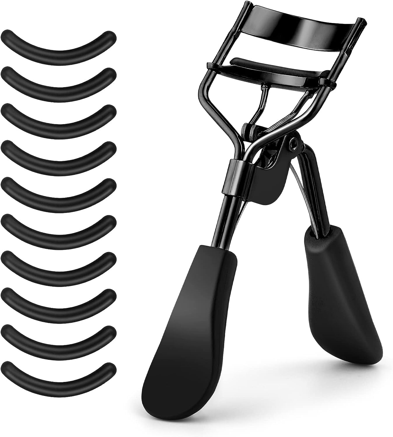 Professional Eyelash Curler, Lash Curler with 10 Extra Silicone ...