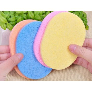 Buf-Puf Gentle Facial Sponge, Non-Irritating, Blackhead Removal, Double ...