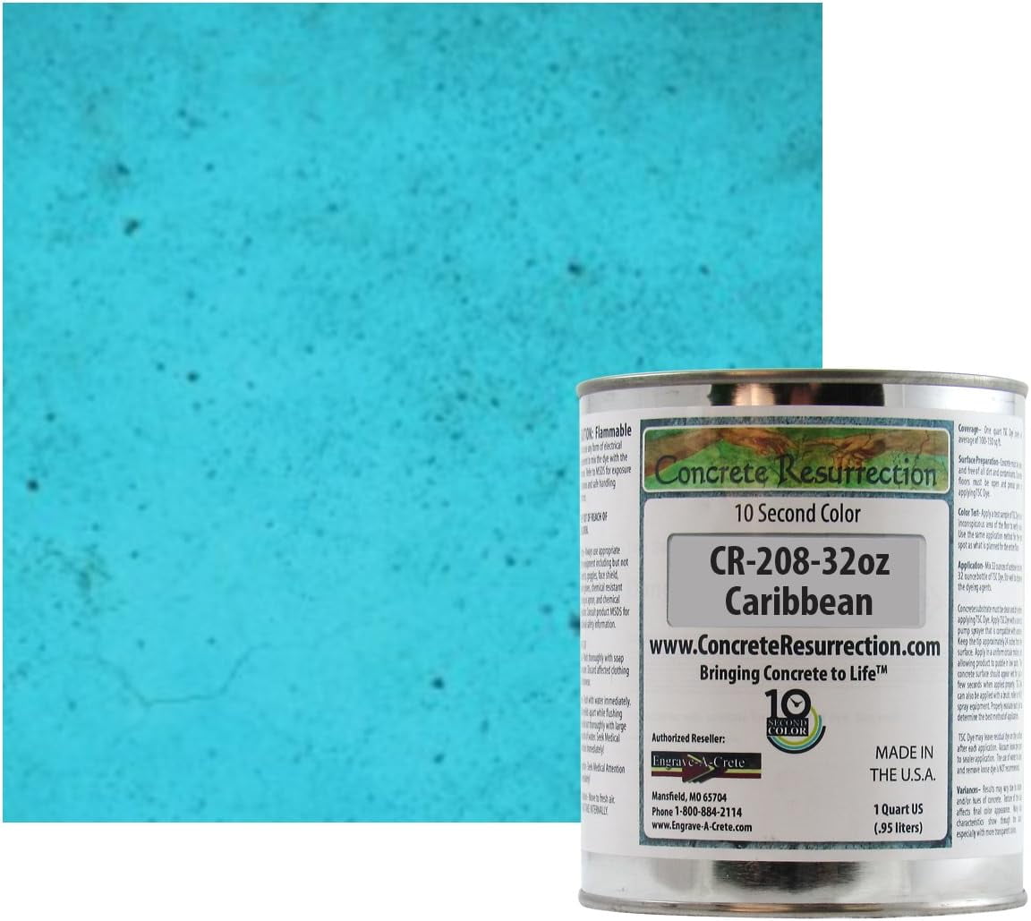 Professional Fast Drying Concrete Stain - Easy to use! Ten Second Color ...