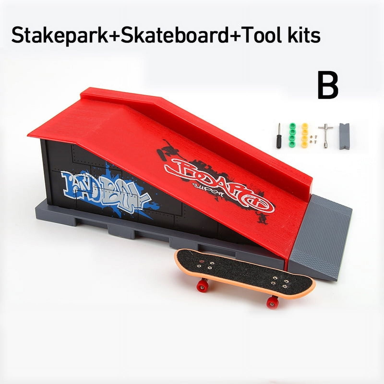 Professional Finger Skateboard DIY Skate Park Ramp Parts Tech Deck ...