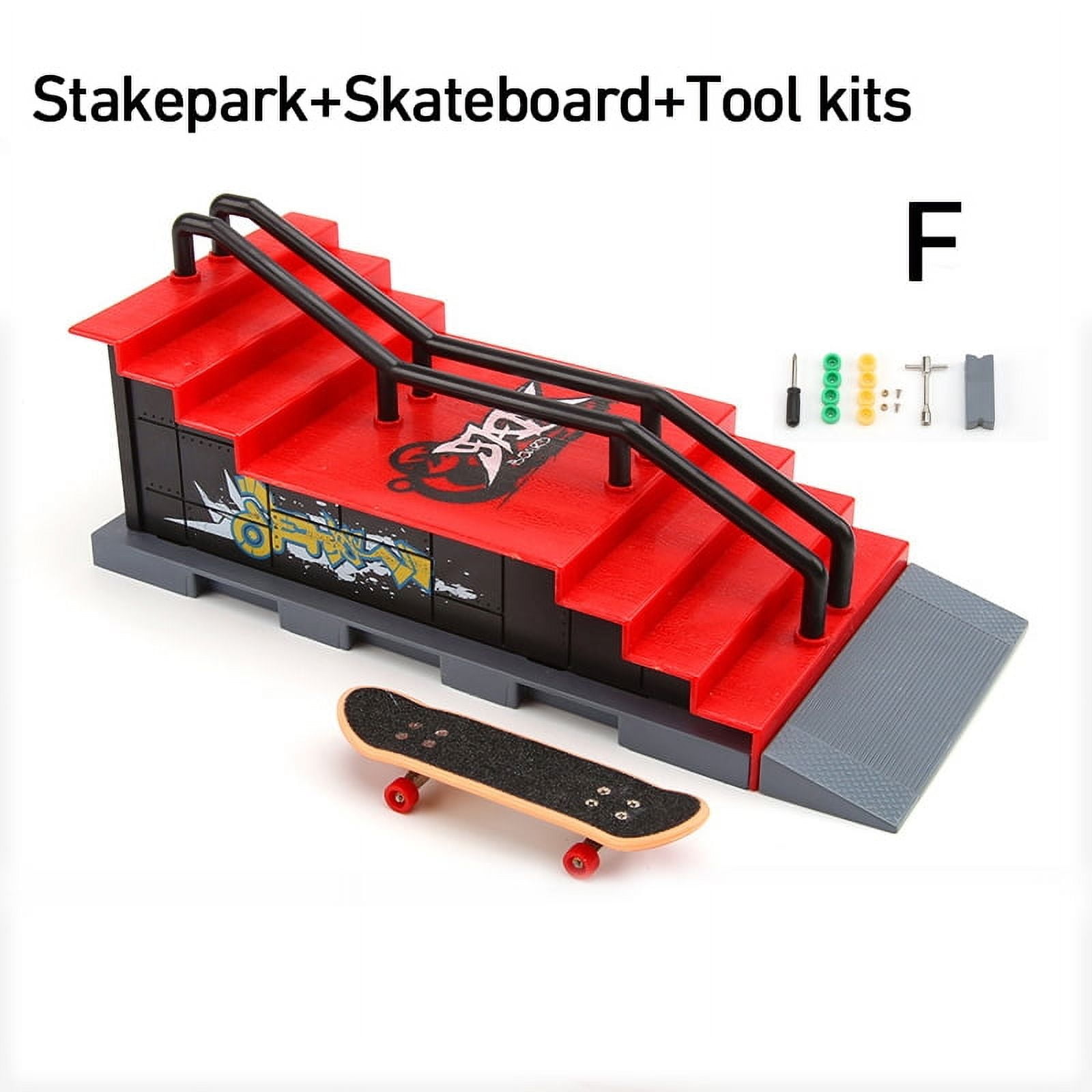 Professional Finger Skateboard DIY Skate Park Ramp Parts Tech Deck ...