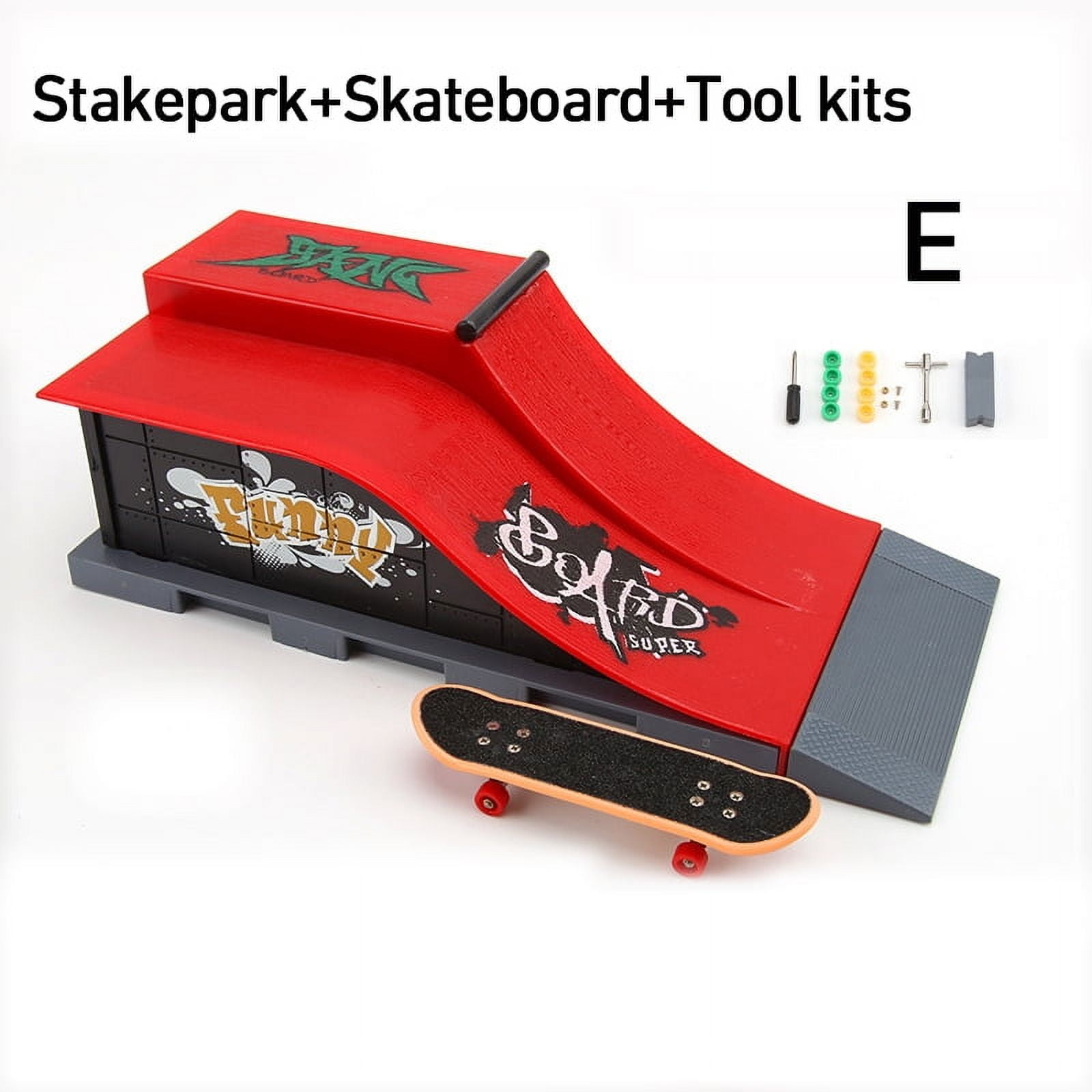 Professional Finger Skateboard DIY Skate Park Ramp Parts Tech Deck ...