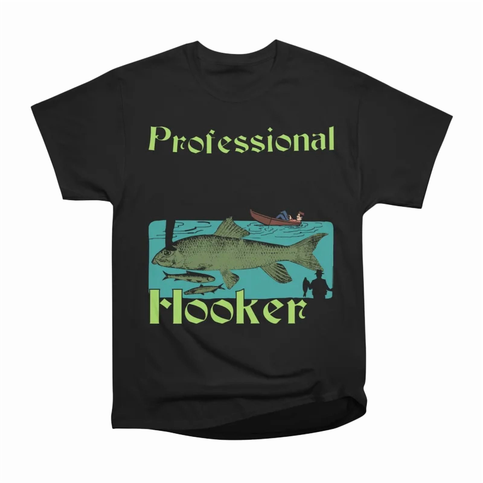 Professional Fisherman Funny Dad Joke T-Shirt Tee Gift For Him Merch ...