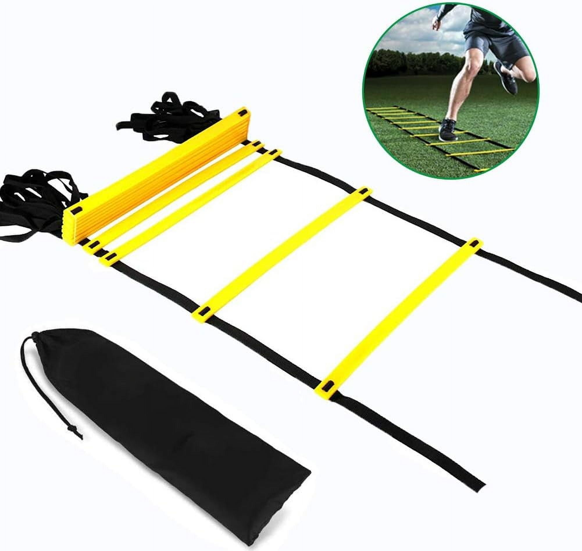 Professional Fitness Agility Ladder, 4 Meter With 8 Rungs, Versatile ...