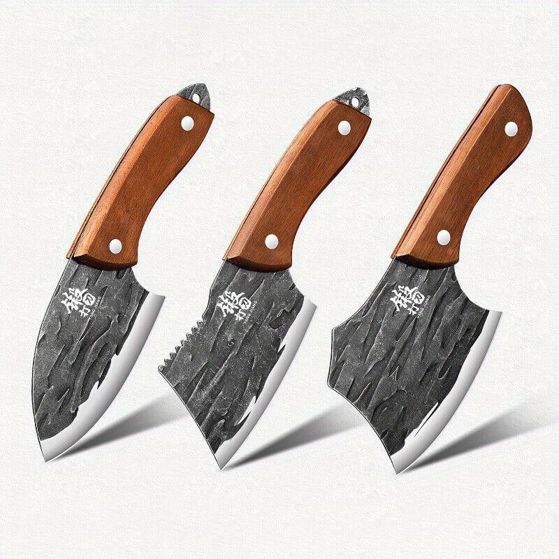 Professional Fixed Blade Fish Knife Set, Multi-function Small Kitchen ...