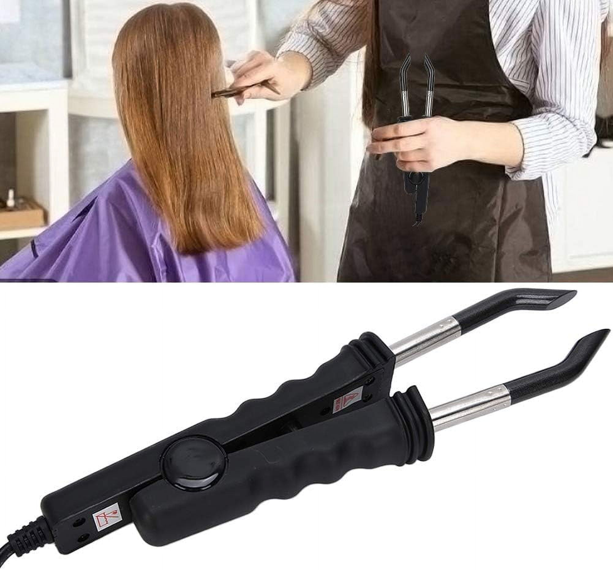 Professional Flat Shape Fusion Hair Connector, Hair Extension Connector ...