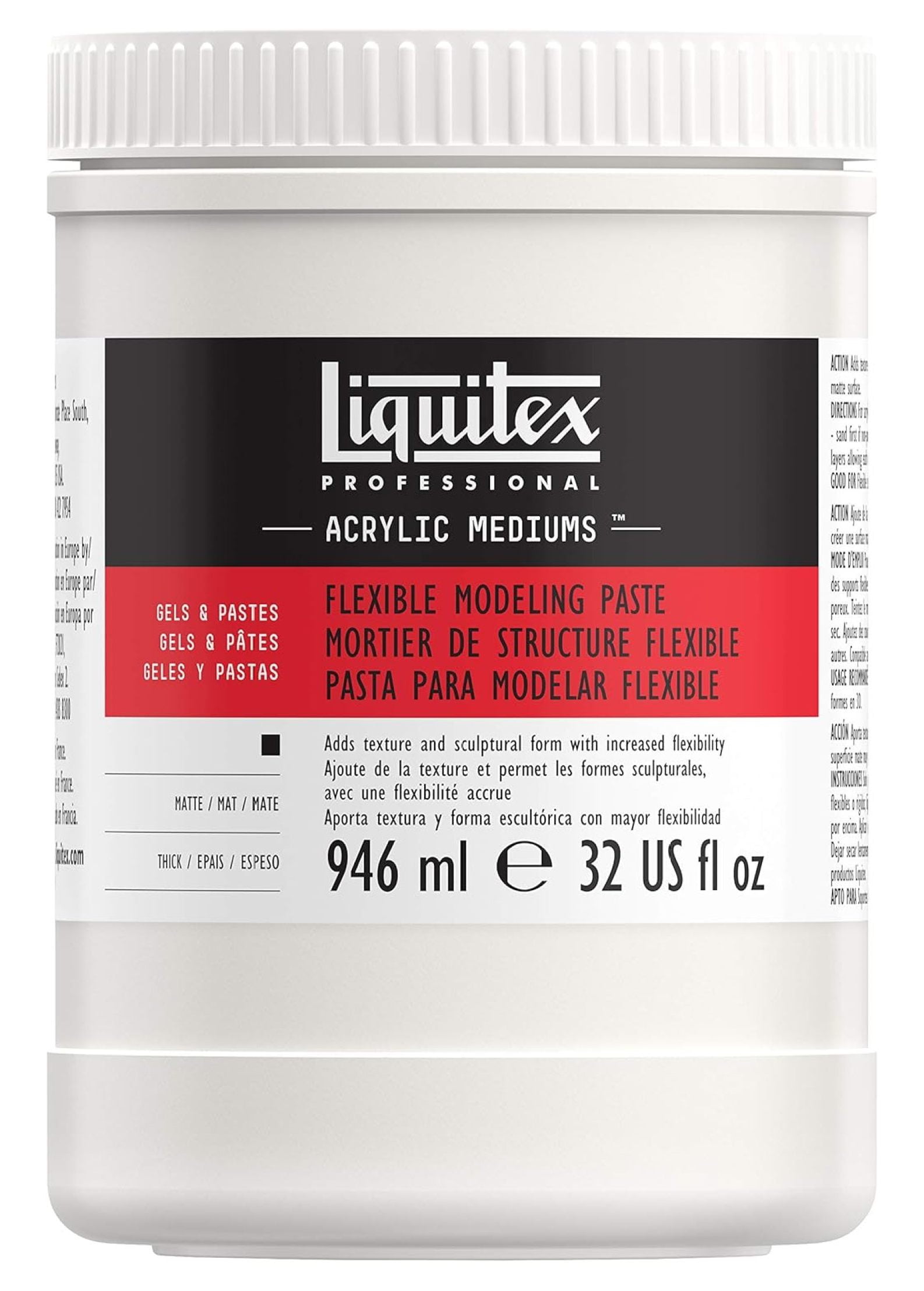 Professional Flexible Modeling Paste, 946ml (32-oz) - Walmart.com