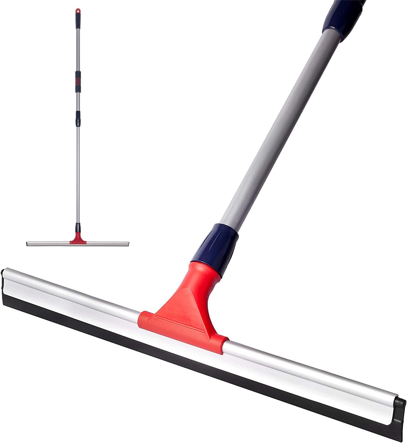 Professional Floor Squeegee for Concrete Floor, 24" Large Heavy Duty ...