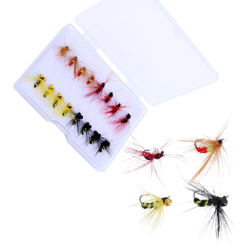 Professional Fly Fishing Baits Suit Including Weights Cores and Storage ...