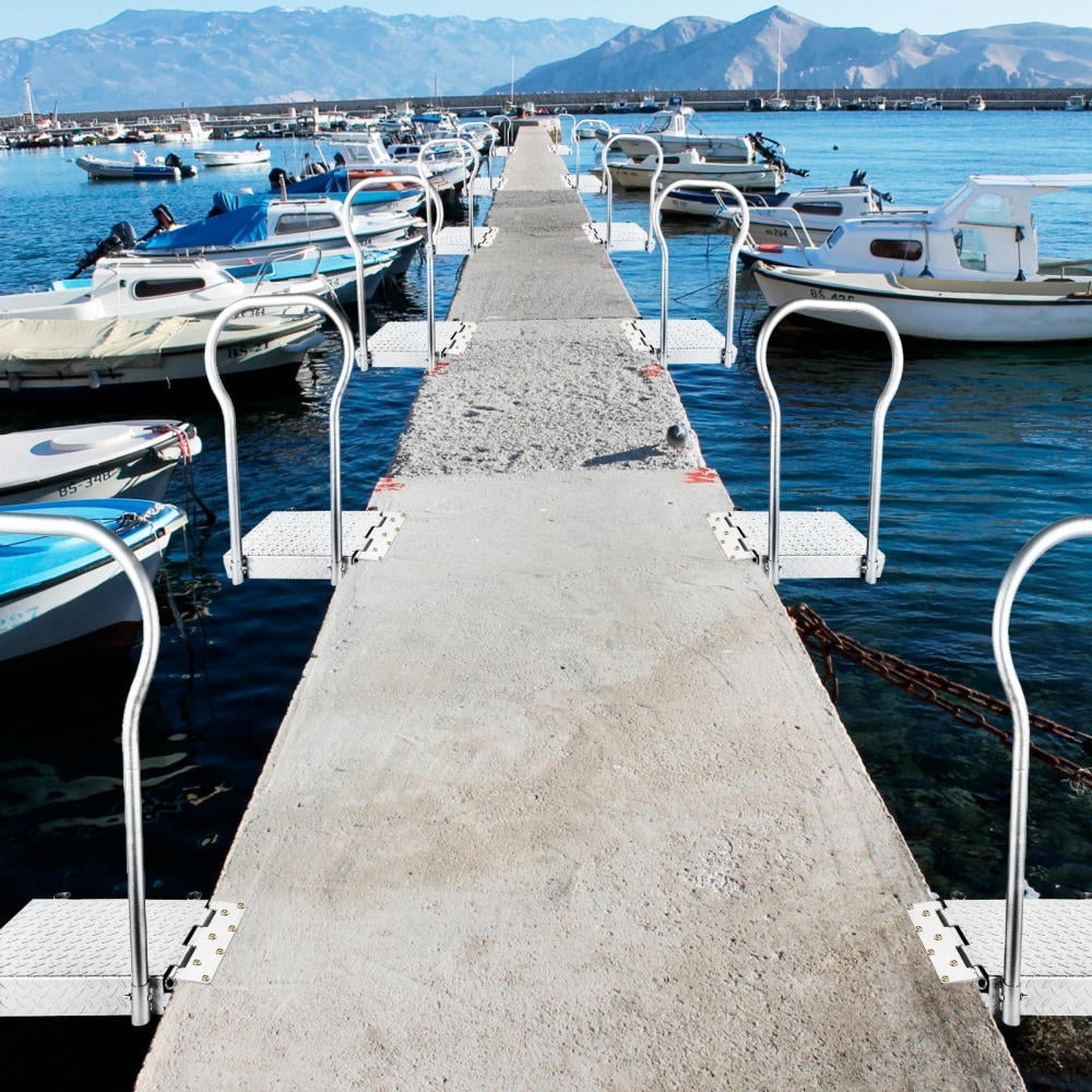 Professional Folding Boat Boarding Plat Form, Dock Extension Ramp with ...