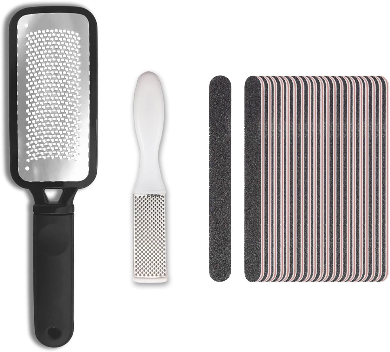 Professional Foot Files Kit - 23 in 1 Stainless Steel Foot Files Kit ...