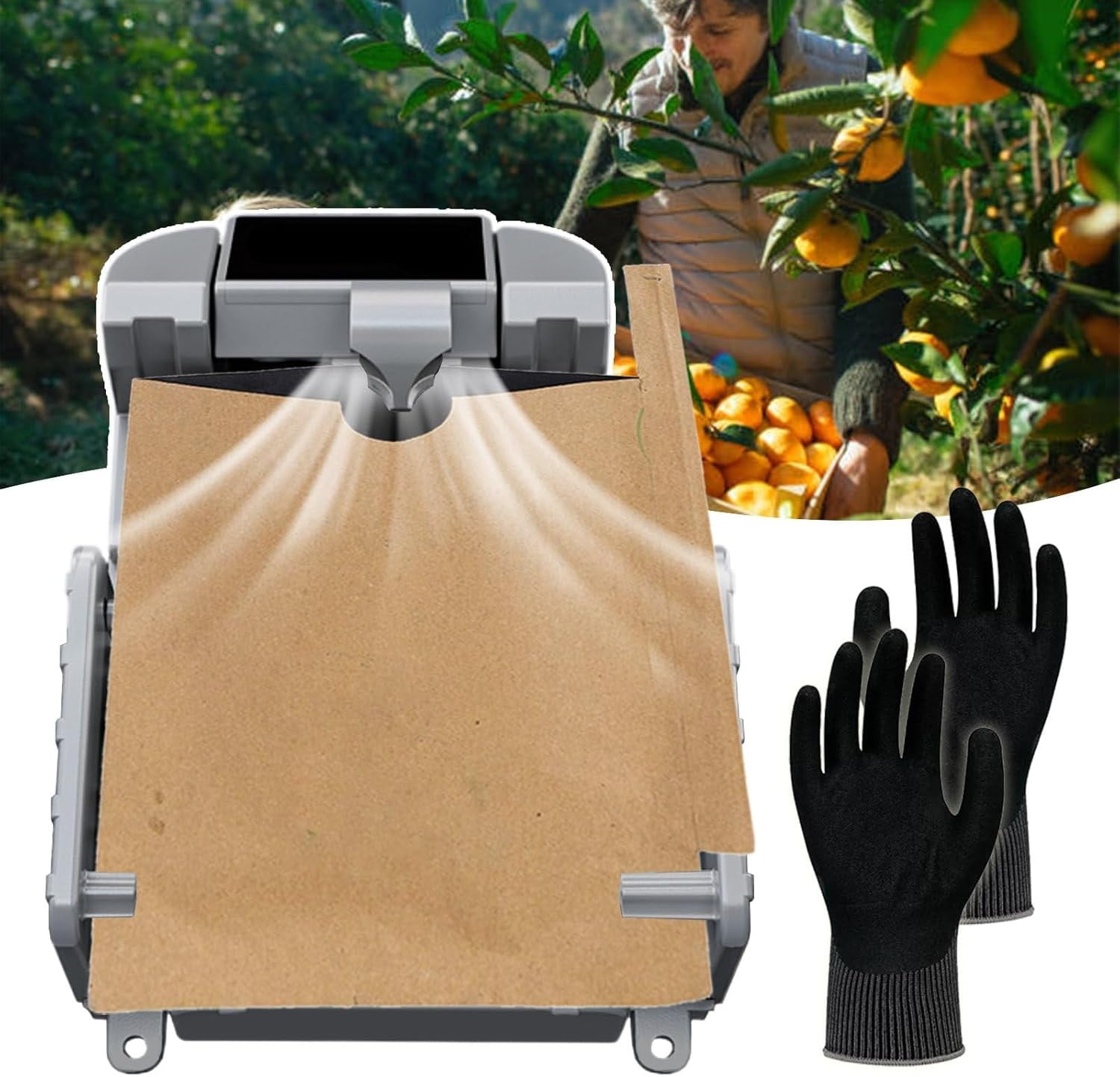 Professional Fruit Protection Bagging Kit with Rechargeable Blown Bag ...