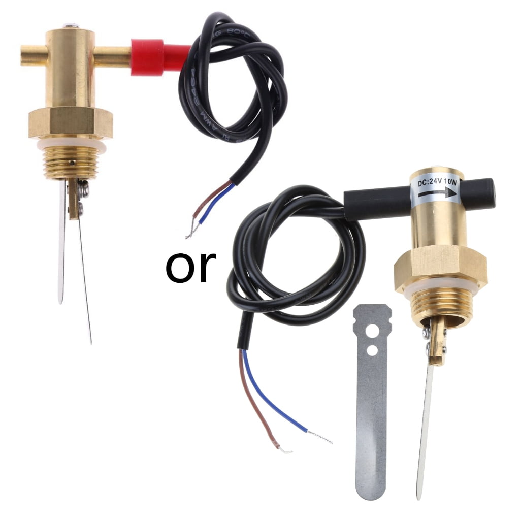Professional G1/2" Water Flow Switch DN15 Liquid Flowing Switch 10W ...