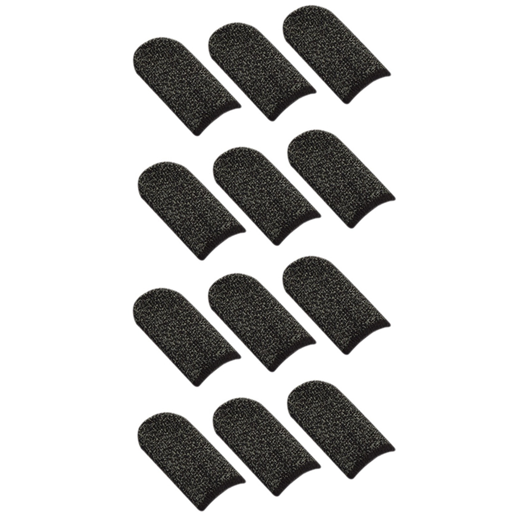 Professional Gaming Finger Cots 18-Pin Black Black Edge Copper Fiber ...