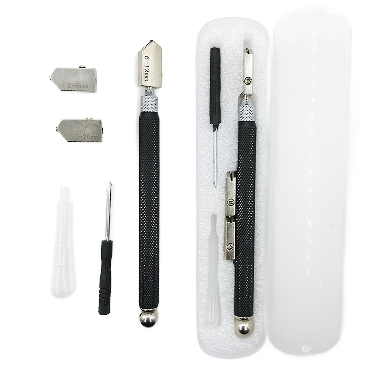 Professional Glass Cutter Set With Ergonomic Handle For 2-22mm Thick ...