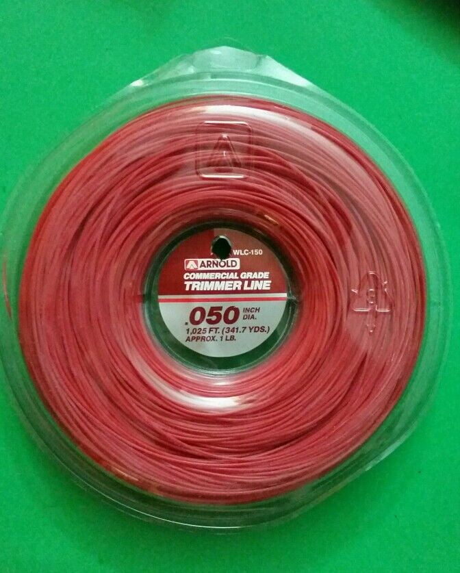 Professional Grade .050 Round Trimmer Line - 1025ft/1lb Spool - Made in USA for Electric ...