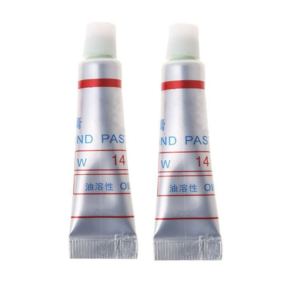 Professional Grade 2pcs Diamond Abrasive Paste Grit 6000 W1 5 Metal ...