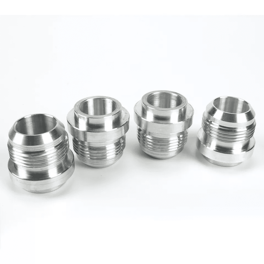 Professional Grade 6061-T6 Aluminum CNC Machined Weld On Pipe Fitting ...