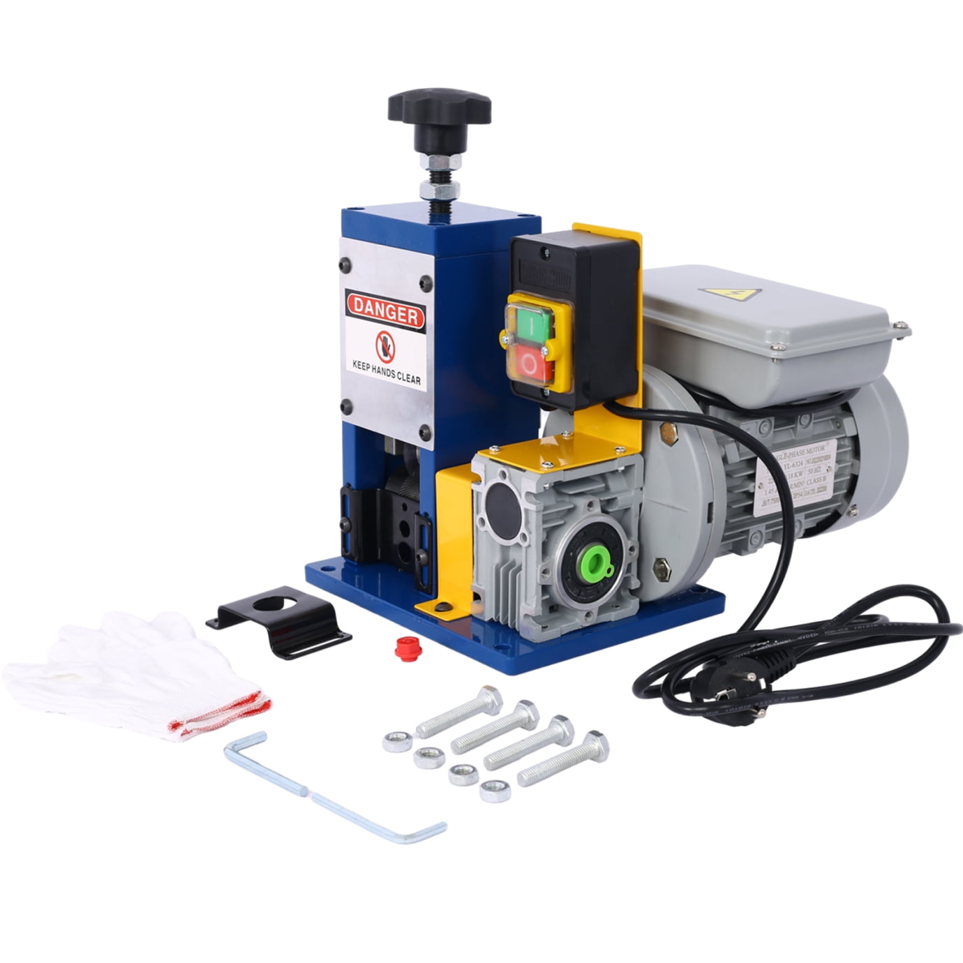 Professional Grade Automatic Wire Stripping Machine with 180W Motorized ...