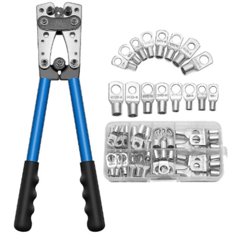 Professional Grade Crimping Tool Set For Various Wire Gauges And Sizes ...