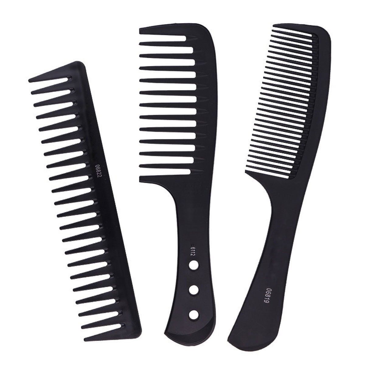 Professional Grade Detangling Styling Comb, Carbon Fiber Heat Resistant ...